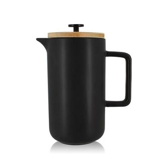 Ogo Living Cafeti&egrave;re &agrave; piston 1,3L - 7912055 - Cafeti&egrave;re en porcelaine noire mat