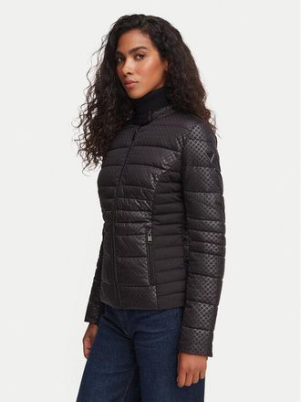 Guess &Uuml;bergangsjacke W6YL16 W2891 Schwarz Slim Fit