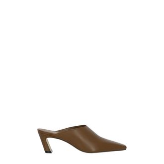 Stuart Weitzman Femme, Chaussures, Brun, Taille: 39 1/2 EU Stassi Mule 50
