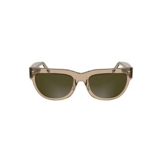 Calvin Klein Braune Acetat Damen Sonnenbrille - - Accessories - Damen - Beige - ONE SIZE