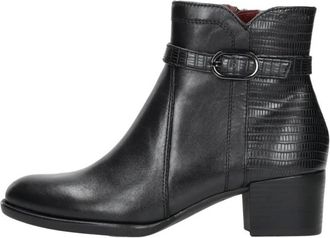 Tamaris Femme, Chaussures, Noir, Taille: 42 EU Enkellaarsjes Hak