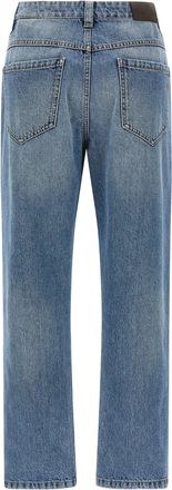 Brunello Cucinelli The Straight Leg Jeans - Blue