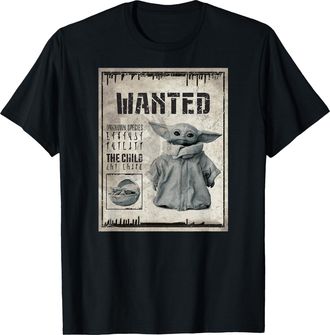 Star Wars Poster Der Mandalorianer Das Kind gesucht T-Shirt