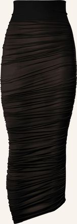 Wolford Wolford Skirt Sheer Drape Skirt schwarz