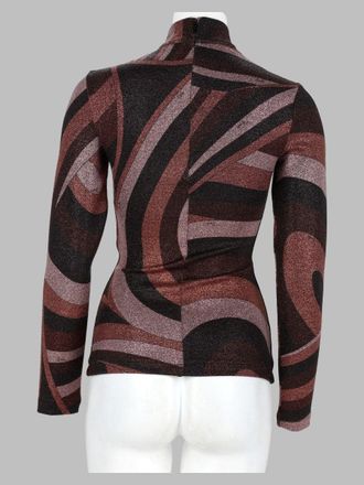 Emilio Pucci Lurex Iride Print Blouse - Multicolor