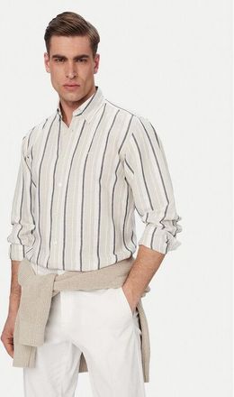 HUGO BOSS Hemd Ricoplus 50559324 Grau Regular Fit