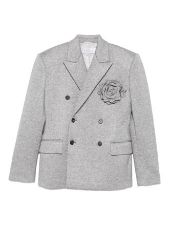 Giuseppe Di Morabito blazer &agrave; boutonni&egrave;re crois&eacute;e - Gris