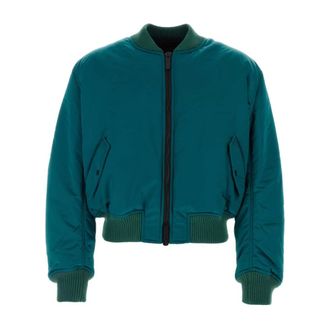 Botter Petrolblaue Bomberjacke - - Jackets - Herren - Gr&uuml;n - S