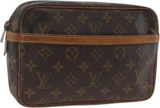 Louis Vuitton Pochette Pre-owned - Femme - Pre-owned - Brun - Taille: ONE Size