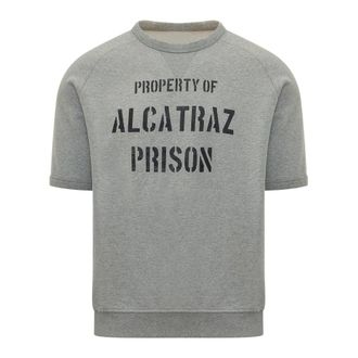 Bl'ker Felpa Giro Alcatraz - - Sweatshirts & Hoodies - Herren - Grau - L
