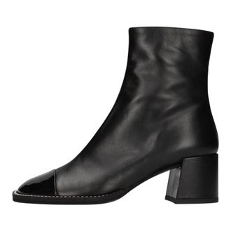 N&deg;21 Leder-Stiefeletten - - Shoes - Damen - Schwarzk - 37 EU