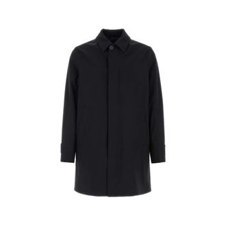 Herno Einreihiger Mantel - - Coats - Herren - Blau - 2XL