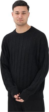 Calvin Klein Jeans Homme, Pulls, Noir, Taille: M Maille ras du cou
