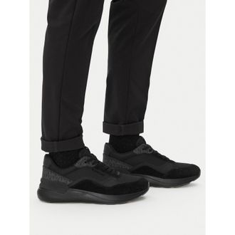 Michael Kors Sneakers MICHAEL Michael Kors Trevor Mixed-Media Trainer 42F4TRFS7D Schwarz