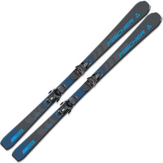 Fischer Ski Alpinski Carvingski On-Piste-Rocker - Fischer RC Trend SLR - 155cm - inkl. Bindung RS9 SLR Z2,5-9 - All Mountain Ski - geeignet für Einsteiger bis