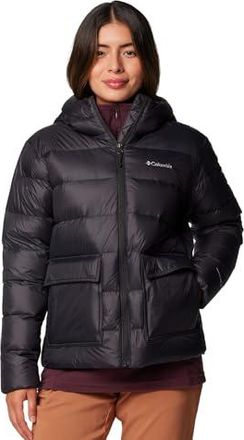 Columbia Femme Harmony Falls Hooded Down Jacket Doudoune À Capuche, Noir, XL EU
