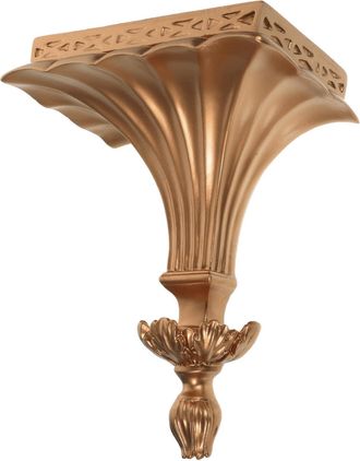 Angoily Vintage Wandregal aus Resin Schwebendes Regal mit Großem Stauraum Platzsparender Wandhalter für Bad Schlafzimmer Küche Multifunktionales Wanddekor