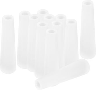 BESTONZON SOIMISS 12 St&uuml;ck Kunststoff Garnspulen Konisch Leichte Wollgarnhalter f&uuml;r Stick Strick und N&auml;hgarn Kompatibel mit Garnwickelmaschinen Effiziente Garna