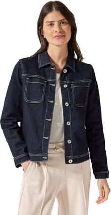 Cecil B212604 Veste en Jean Rinsed Wash, D&eacute;lavage rainur&eacute;, XS Femmes