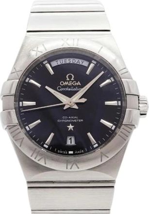 Omega Montre bracelet vintage Pre-owned - Homme - Pre-owned - Noir - Taille: ONE Size
