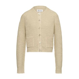 Maison Margiela Damen, Strickwaren, Beige, XSGr&ouml;&szlig;e