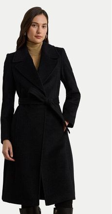 Lauren Ralph Lauren Wollmantel 297962169001 Schwarz Regular Fit