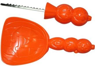 Generico Outils de sculpture de citrouille dHalloween, ensemble doutils de sculpture de citrouille, pelle professionnelle pour la famille, les adultes, les enf