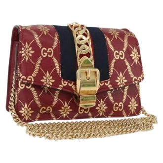 Gucci Pre-owned Vintage GG Canvas Schultertasche - - Pre-owned - Damen - Rot - ONE SIZE