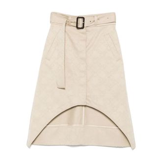 Givenchy Midi-Trench-Rock - - Skirts - Damen - Beige - S