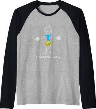 Whyitsme Design Lustiger Leseger&auml;t f&uuml;r Damen Raglan