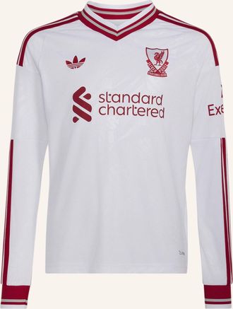 adidas Liverpool Fc 26/27 Kids Ausw&auml;rtstrikot, Lang&auml;rmelig weiss