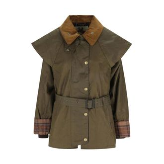 Barbour Lucrezia Gewachste Jacke - - Jackets - Damen - Gr&uuml;n - S