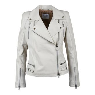S.W.O.R.D 6.6.44 S.w.o.r.d 6.6.44, Femme, Vestes, Blanc, Taille: 40 FR Chiodo Jacket