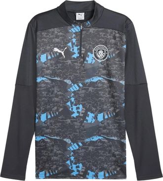 Puma sweat Manchester City Pre-match - Gris