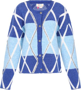 Izia Strickjacke Frauen Marineblau Hellblau