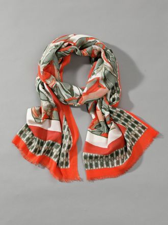 Peter Hahn Schal Peter Hahn gr&uuml;n