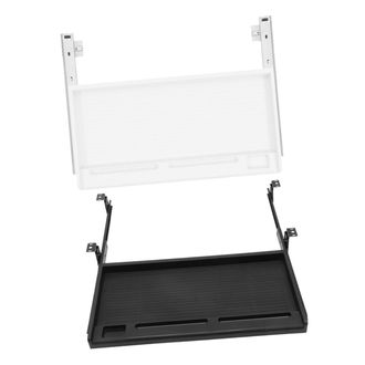 BESTONZON 2 Satz Ausziehbare Tastaturschublade aus Verschlei&szlig;festem Material Tastaturablage unter Tisch Kratzfeste Computer Tastaturhalterung f&uuml;r Schreibtischor