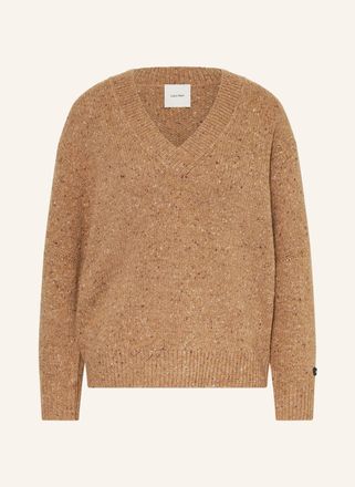Calvin Klein Jeans Pullover braun