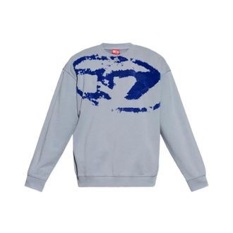 Diesel S-Boxt-N5 Sweatshirt - - Sweatshirts & Hoodies - Herren - Grau - M