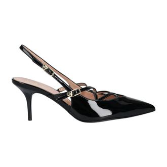 Love Moschino Riemchen-Pumps mit spitzer Kappe - - Shoes - Damen - Schwarzk - 38 EU