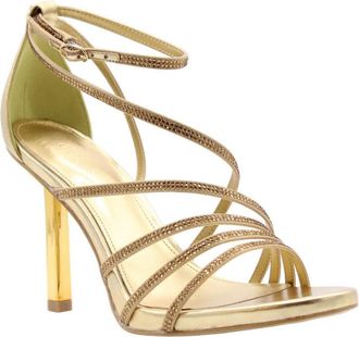 Guess Damen AXEN2 Sandal, Gold, 40 EU