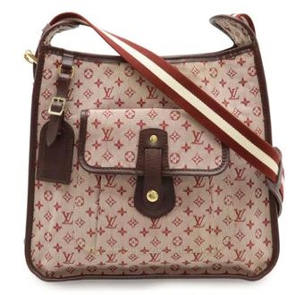 Louis Vuitton Pre-owned Sac bandouli&egrave;re Monogram Mini en toile et cuir M92321 - Femme - Pre-owned - Brun - Taille: ONE Size