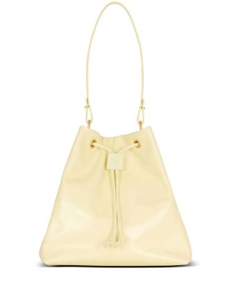 Balmain sac porté épaule Pulse en cuir - Jaune