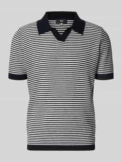 Cinque Regular Fit Poloshirt mit V-Ausschnitt Modell RIANO