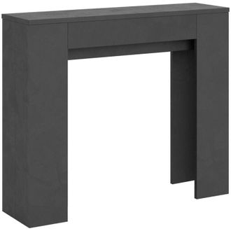 Itamoby Console extensible 90x25/181 cm Slick Anthracite