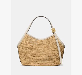 Kate Spade New York Deco Straw Kleine Tulpen-Tote