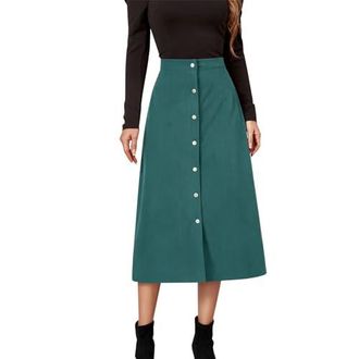 Generic Jupe Noir Plissée Longue Plissée Tulle Élastiquée Carreaux Coton Poudré Automne Mousseline Etoile Habillées Droites Noires Doudoune Top Suedine Émerau