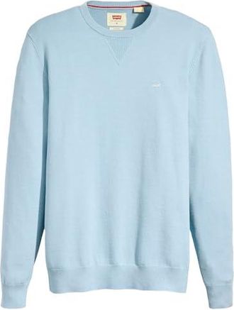 Levi's Sweat-Shirt l&eacute;ger Housemark pour Homme, Soft Chambray Blue, XL