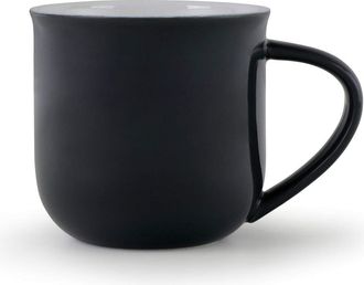 Viva Scandinavia Kaffeebecher aus Porzellan, robust, 350 ml, Dunkelblau, 2 Stück