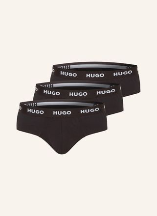 HUGO BOSS Hugo 3er-Pack Slips schwarz